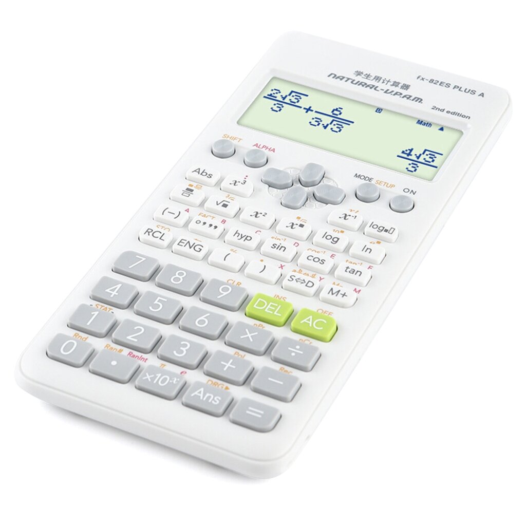 Научный функциональный калькулятор 82ES PLUS-белый