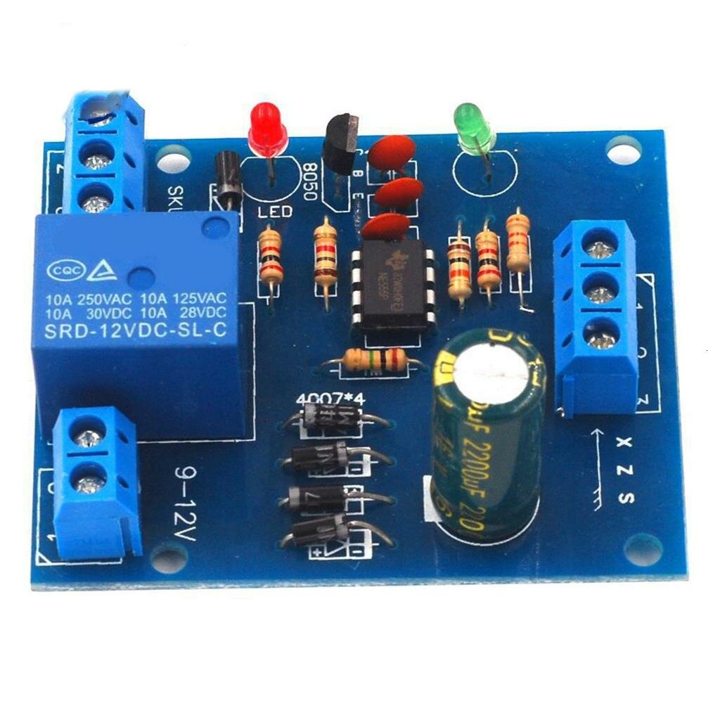 Плата управления насосом с реле 1000 Вт, 220 В