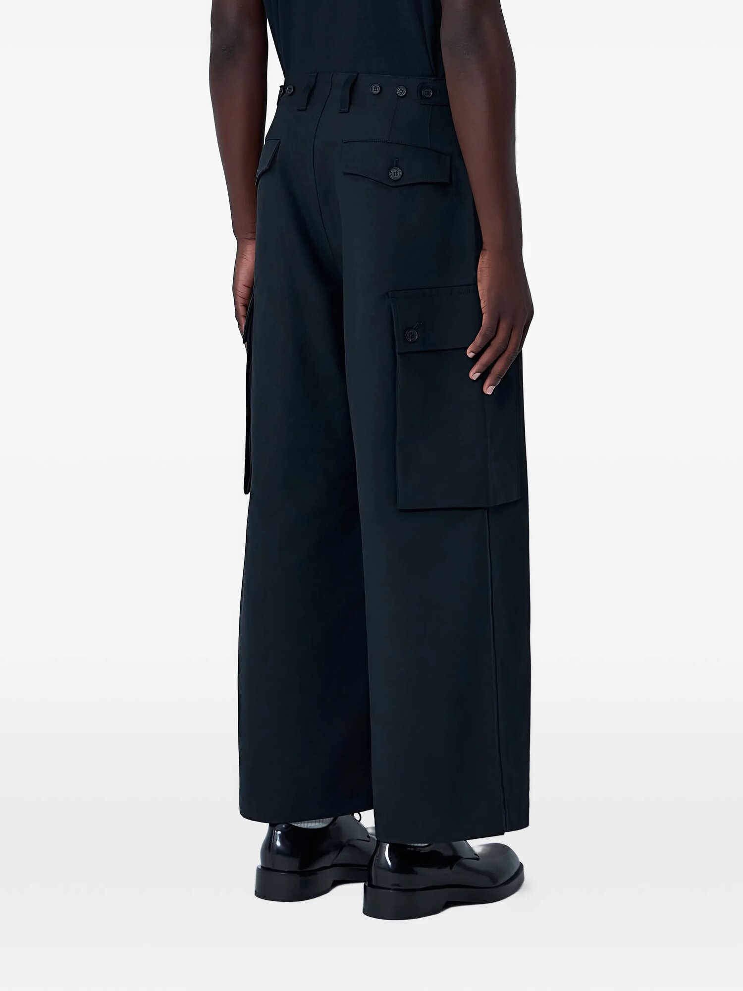 Брюки классические COMME des GARCONS, размер S, черный — фото 1