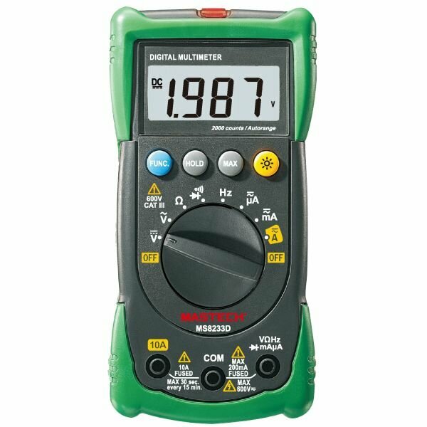 Цифровой мультиметр MS8233D Mastech