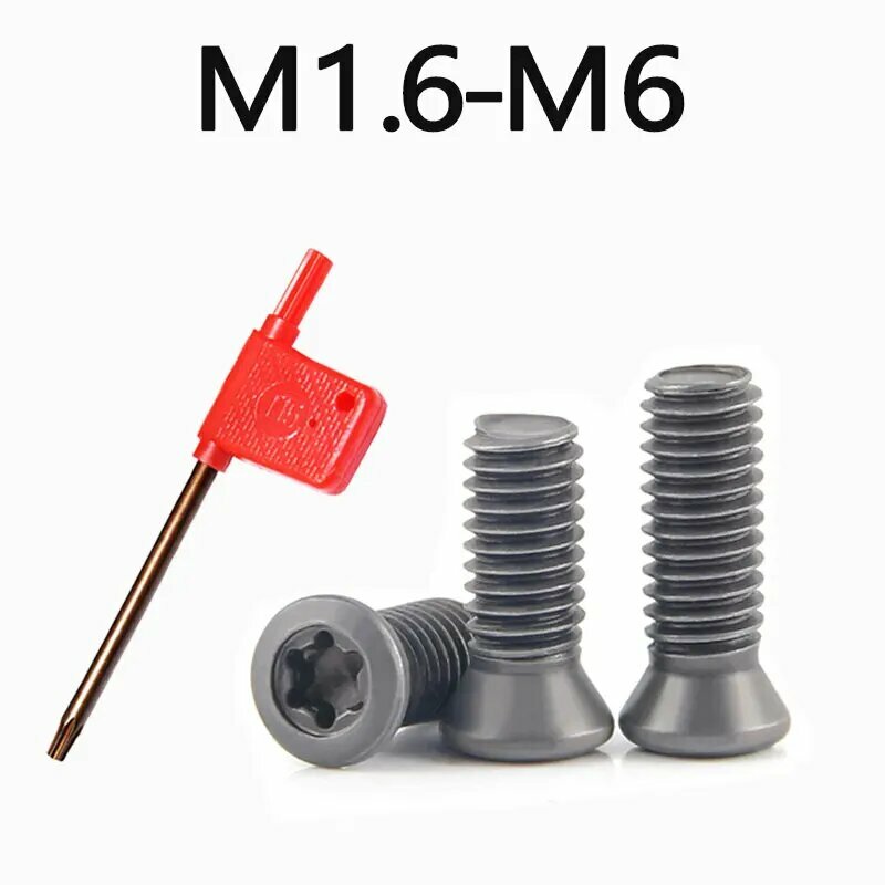 Винты Torx класса 12.9 M1.6-M6 с держателем инструмента M2X4(40PCS)