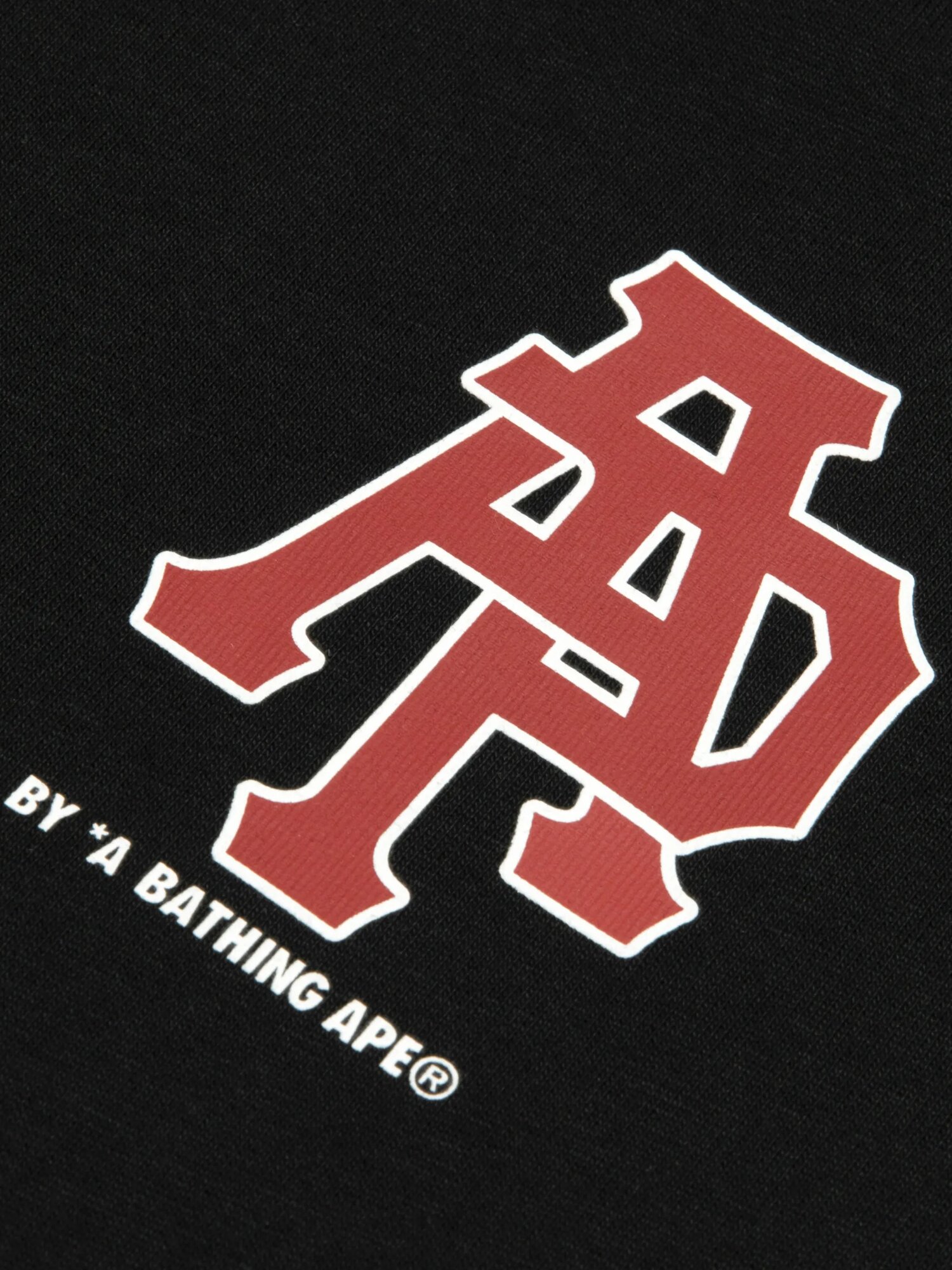 Футболка AAPE BY A BATHING APE, размер S, черный — фото 1