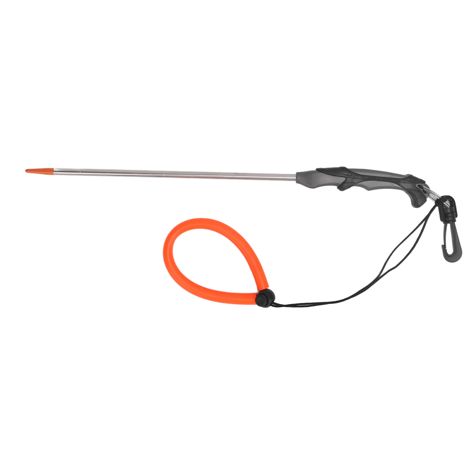 Палка для подводного плавания из нержавеющей стали 316, шумовой излучатель, палка для щекотки лобстера, указательный стержень с пряжкой для шнурка с весами, серая ручка для подводного плавания с маской и трубкой