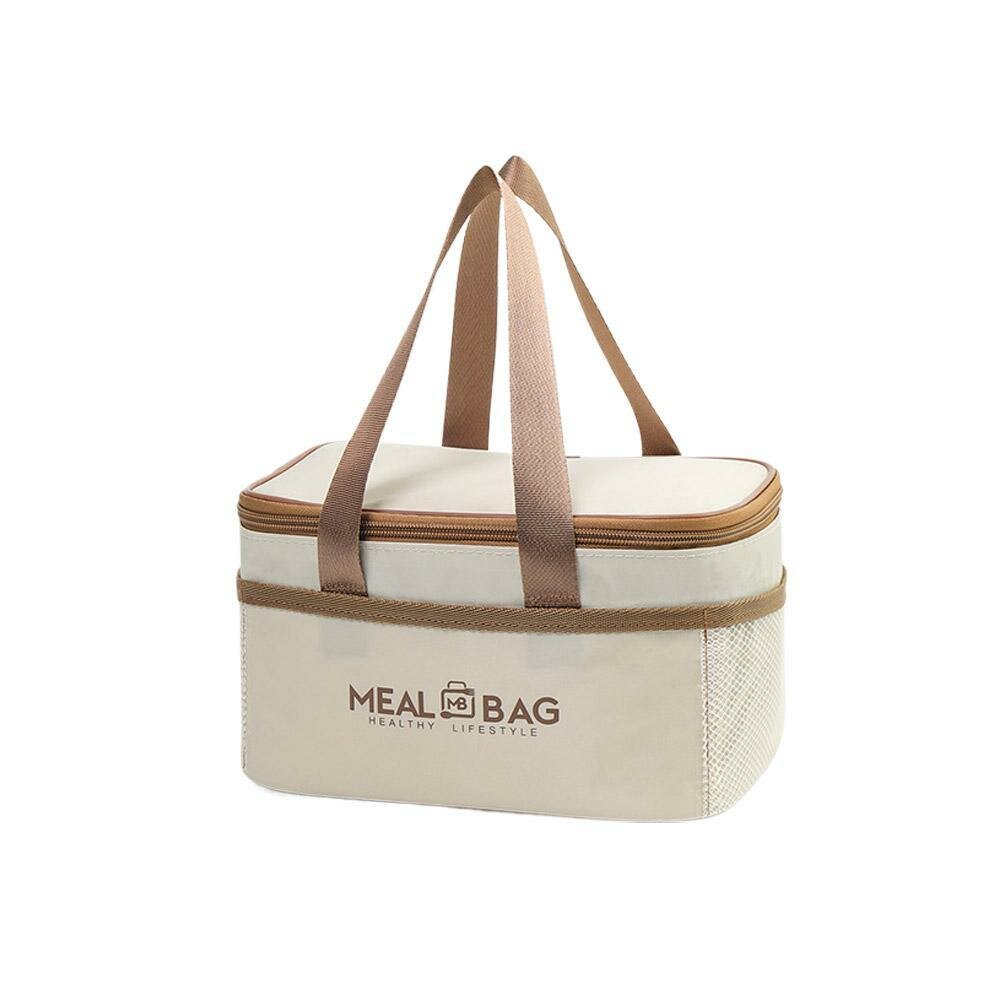 Дорожная сумка-холодильник из алюминиевой фольги большой вместимости