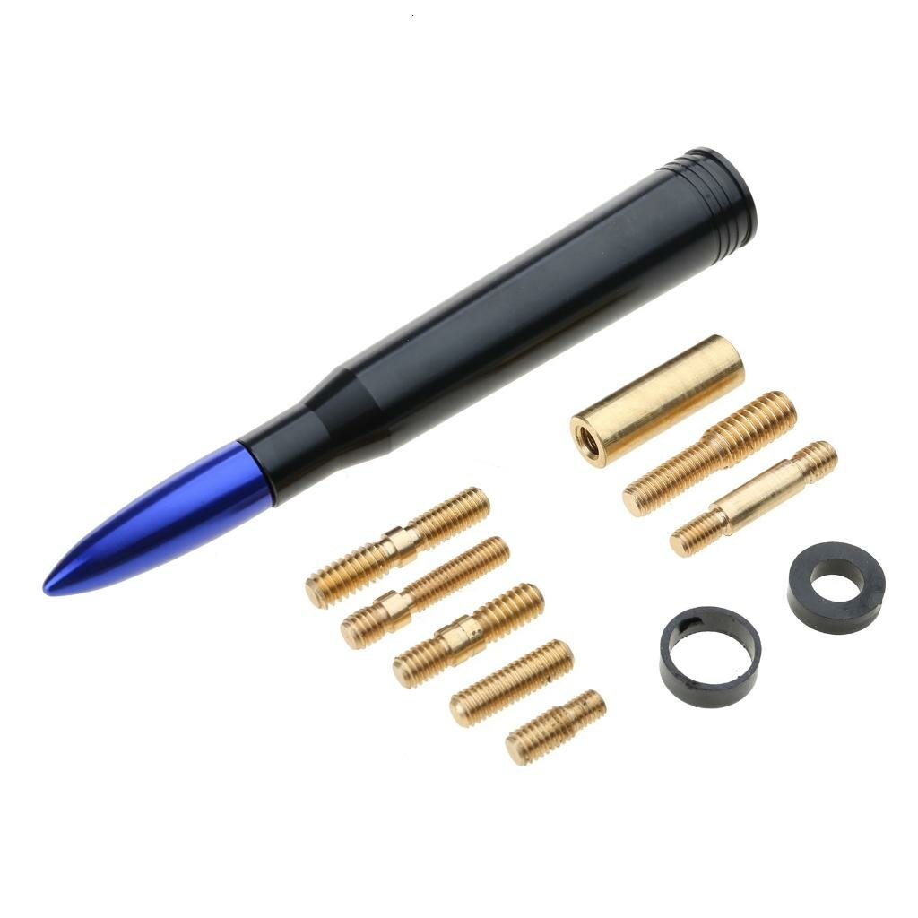 Антенна из углеволокна для автомобиля, Синий