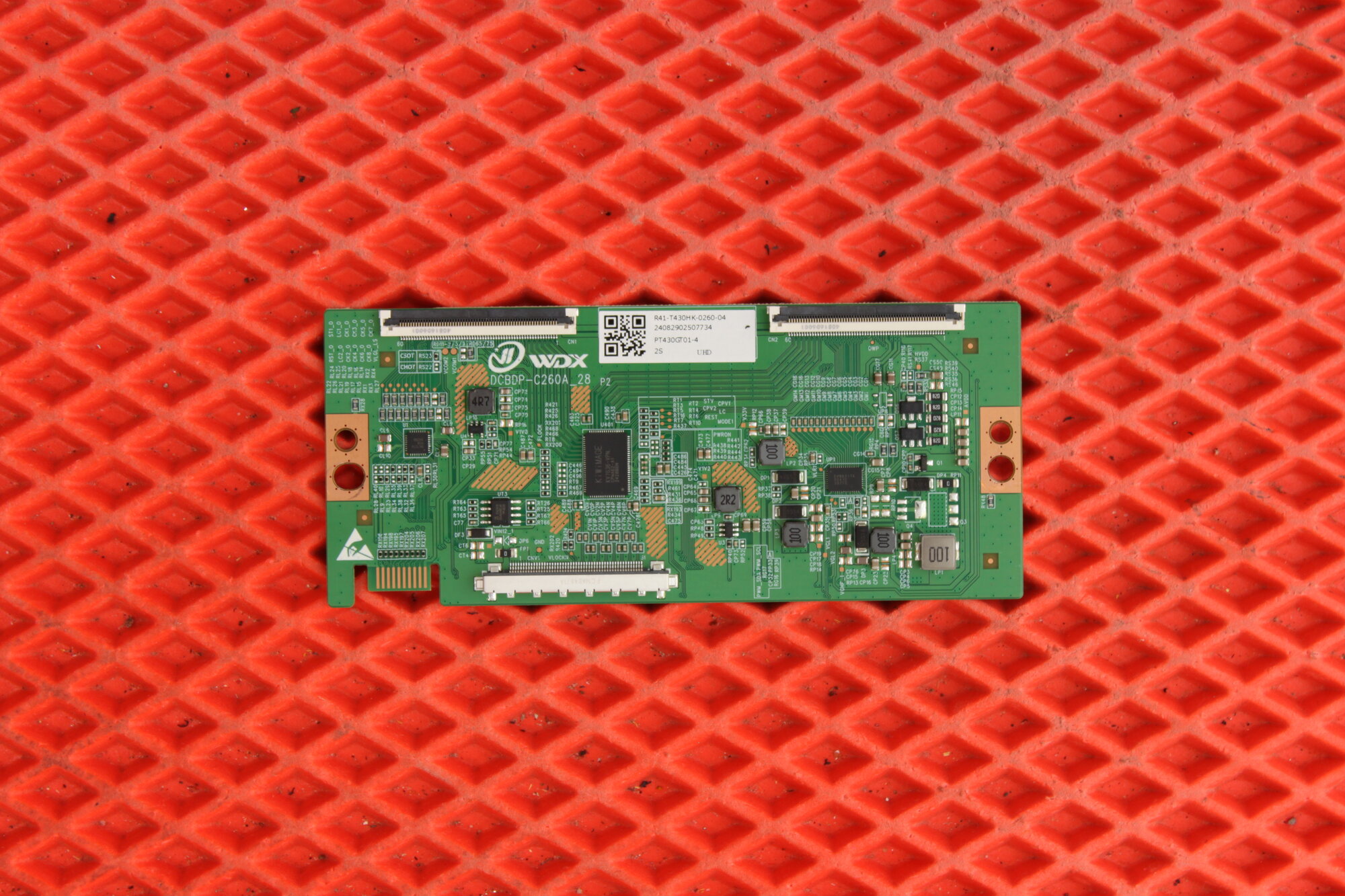 Модуль (T-CON) DCBDP-C260A 28 для телевизора TUVIO TD43UFBSV1 в надёжной упаковке