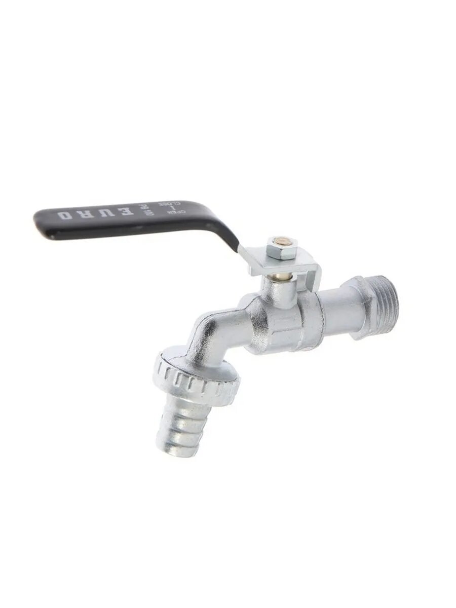 Водноразборный кран с металлическим корпусом