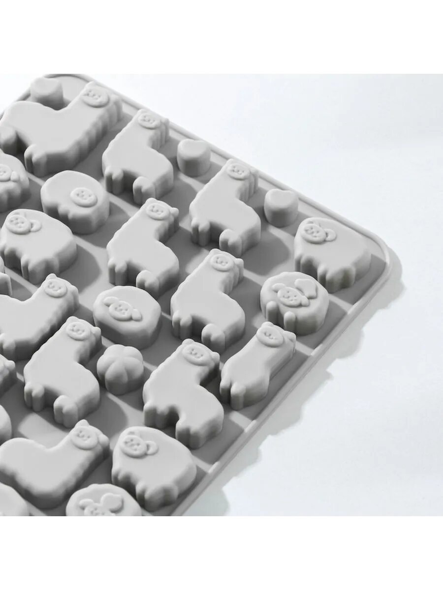 Гибкая силиконовая форма для мармелада «Ферма»