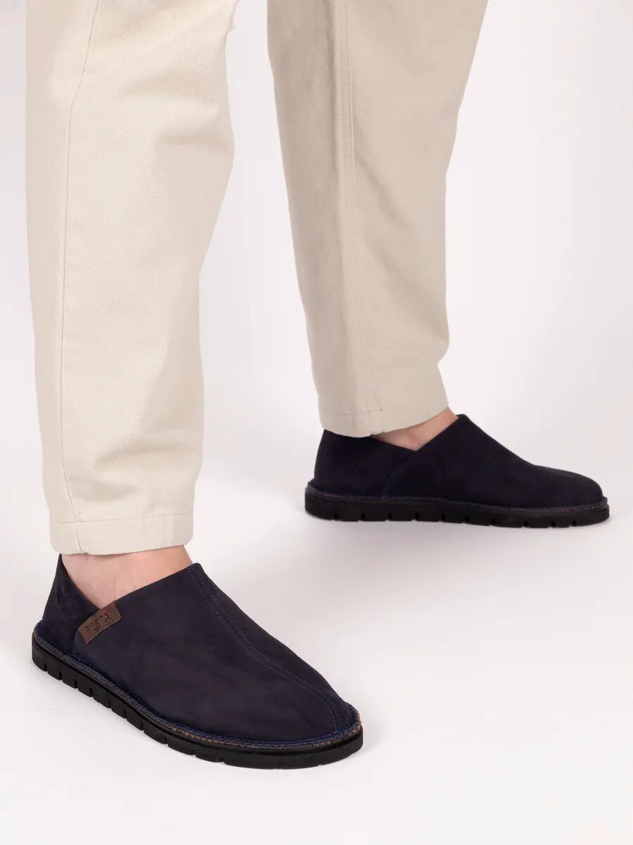 Туфли Босоногие сабо кожаные 