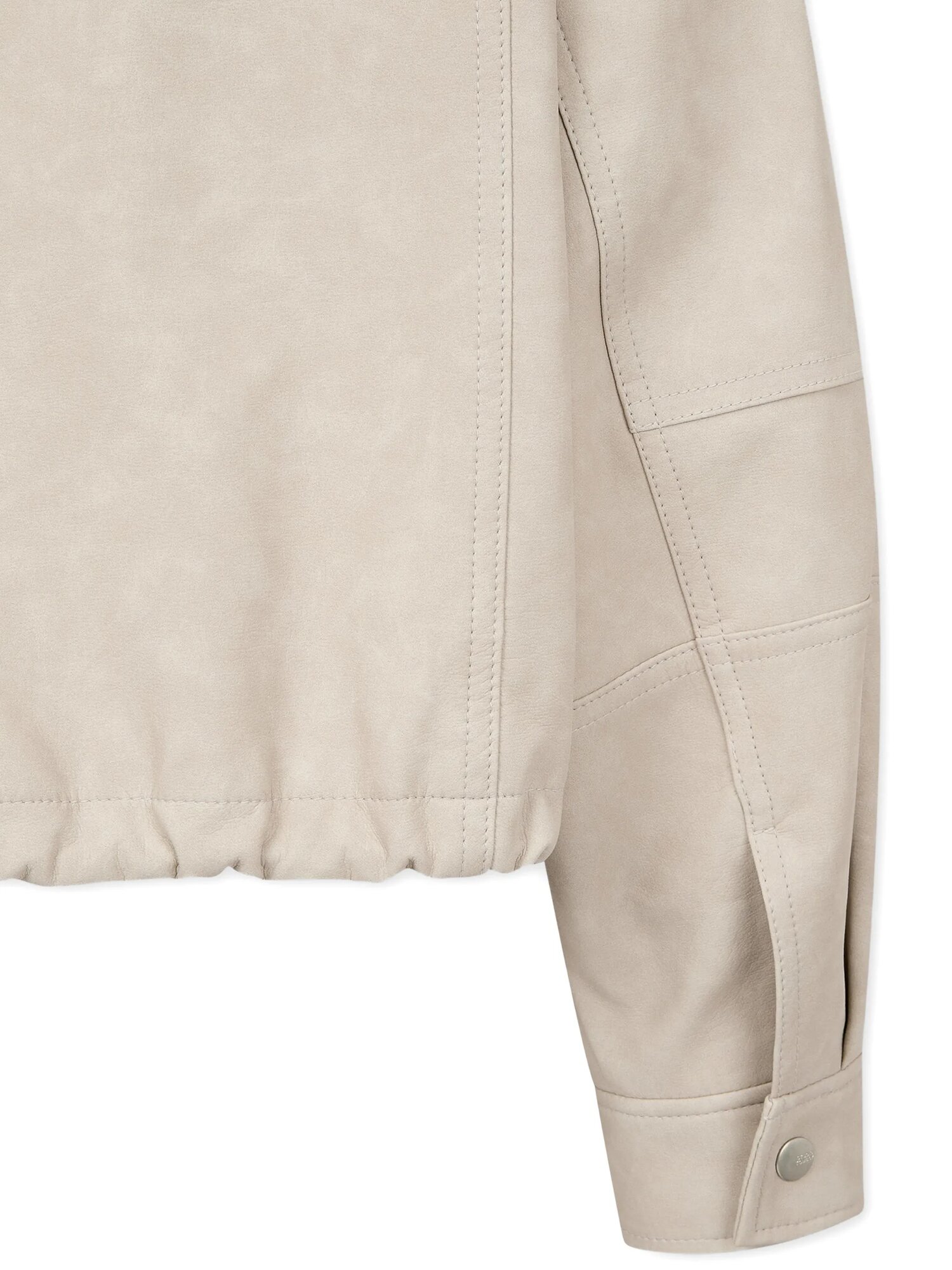 Куртка STUDIO TOMBOY Drawstring faux-leather jacket, размер OneSize, разноцветный — фото 1