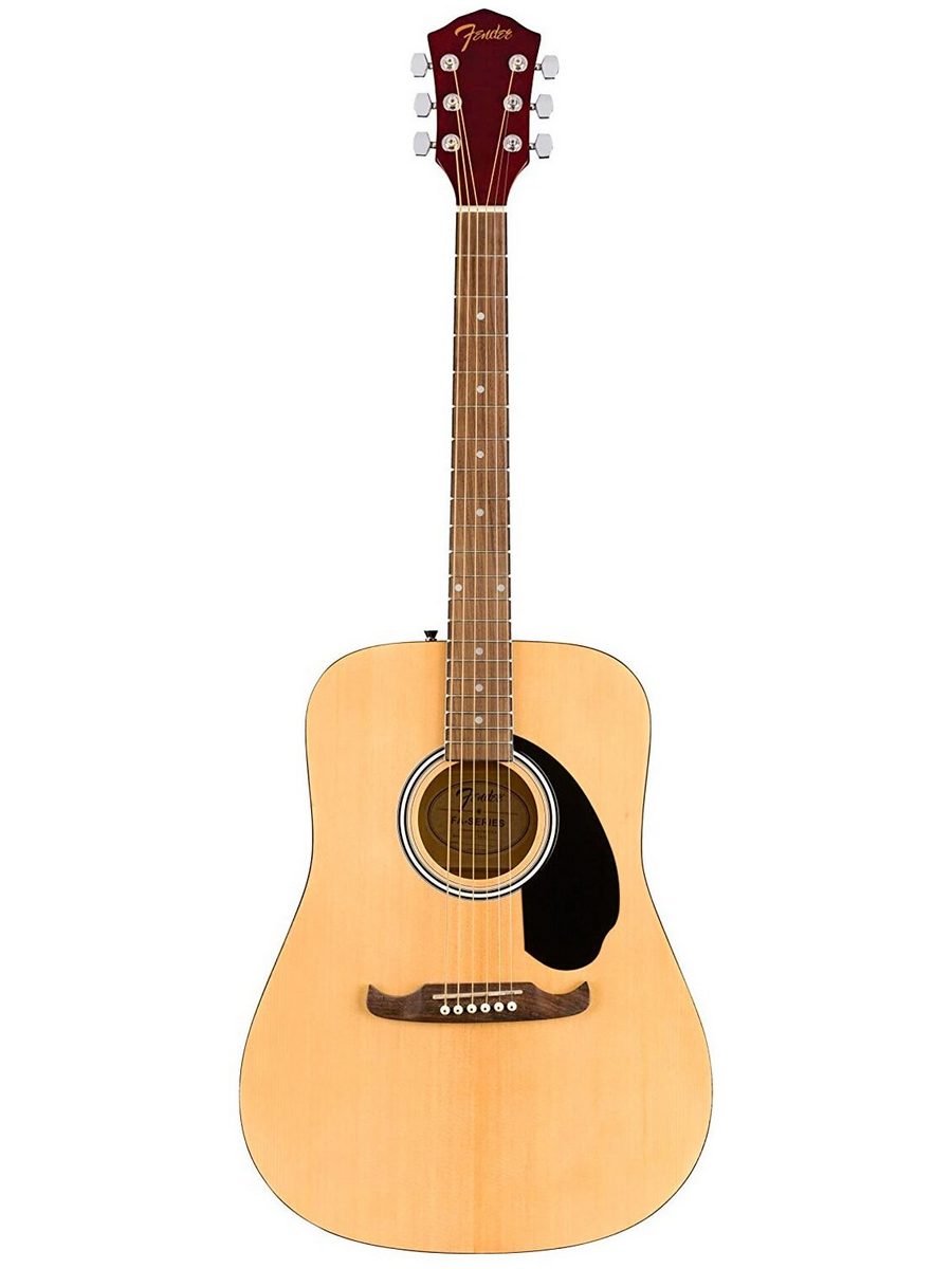 Акустическая гитара Fender FA-125 Dread W/Bag NAT WN Дредноут