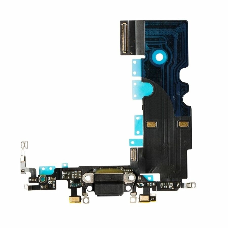 Нижний шлейф iPhone SE 2020 / SE 2022 (Black) (AASP) — запасная часть для ремонта смартфона