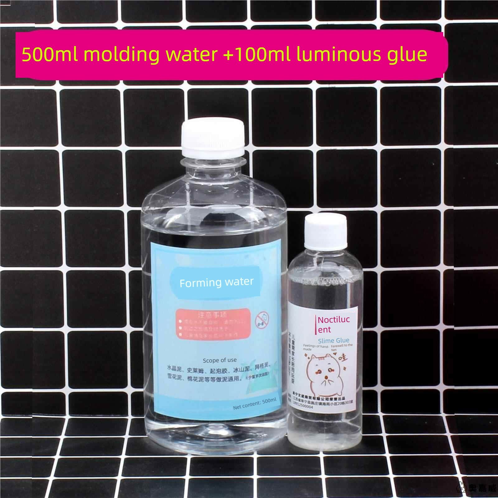 Большая бутылка для формованной воды «Слайм-фея» для изготовления пенящейся глины, нетоксичная, без боракса, дешевые