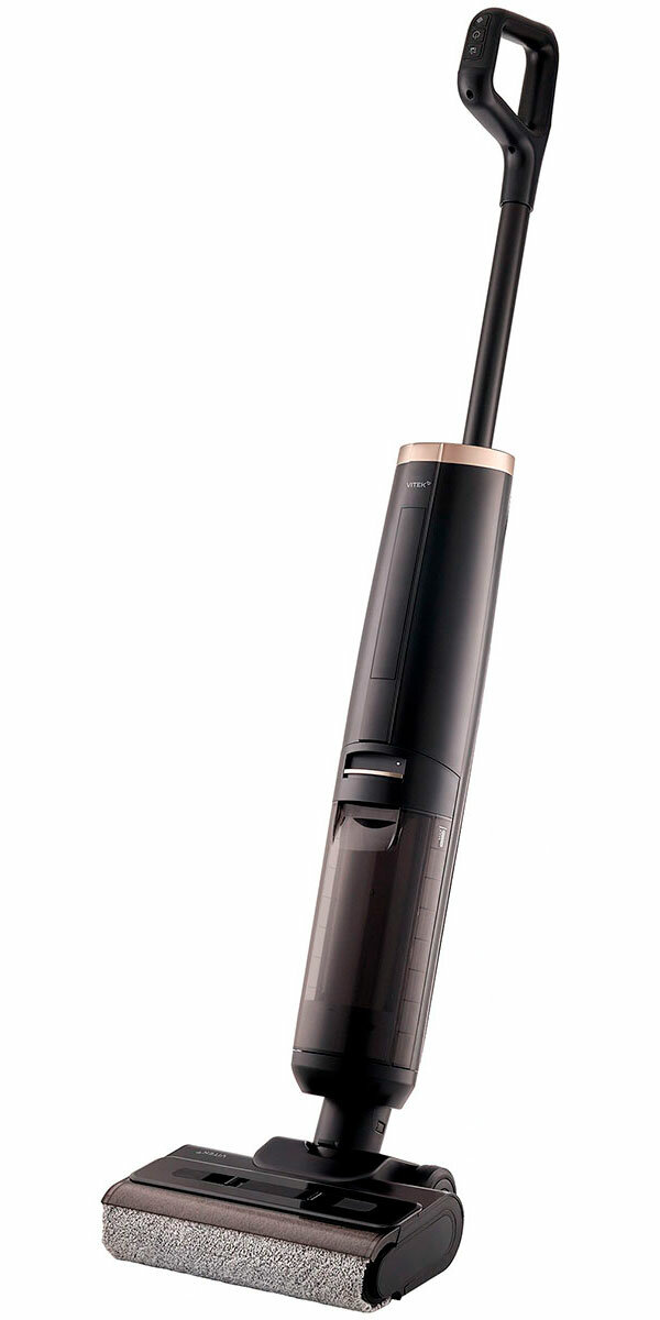 Пылесос вертикальный Vitek VT-FW15PLUS (200Вт, черный)