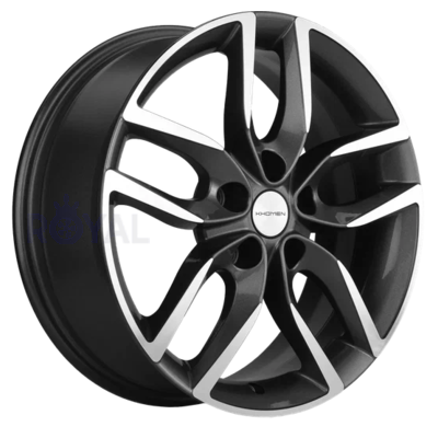 Литой колесный диск Khomen Wheels KHW1708 (Dongfeng AX7/Evolute i-PRO) 6,5x17/5x108 ET43 D65,1 Gray-FP