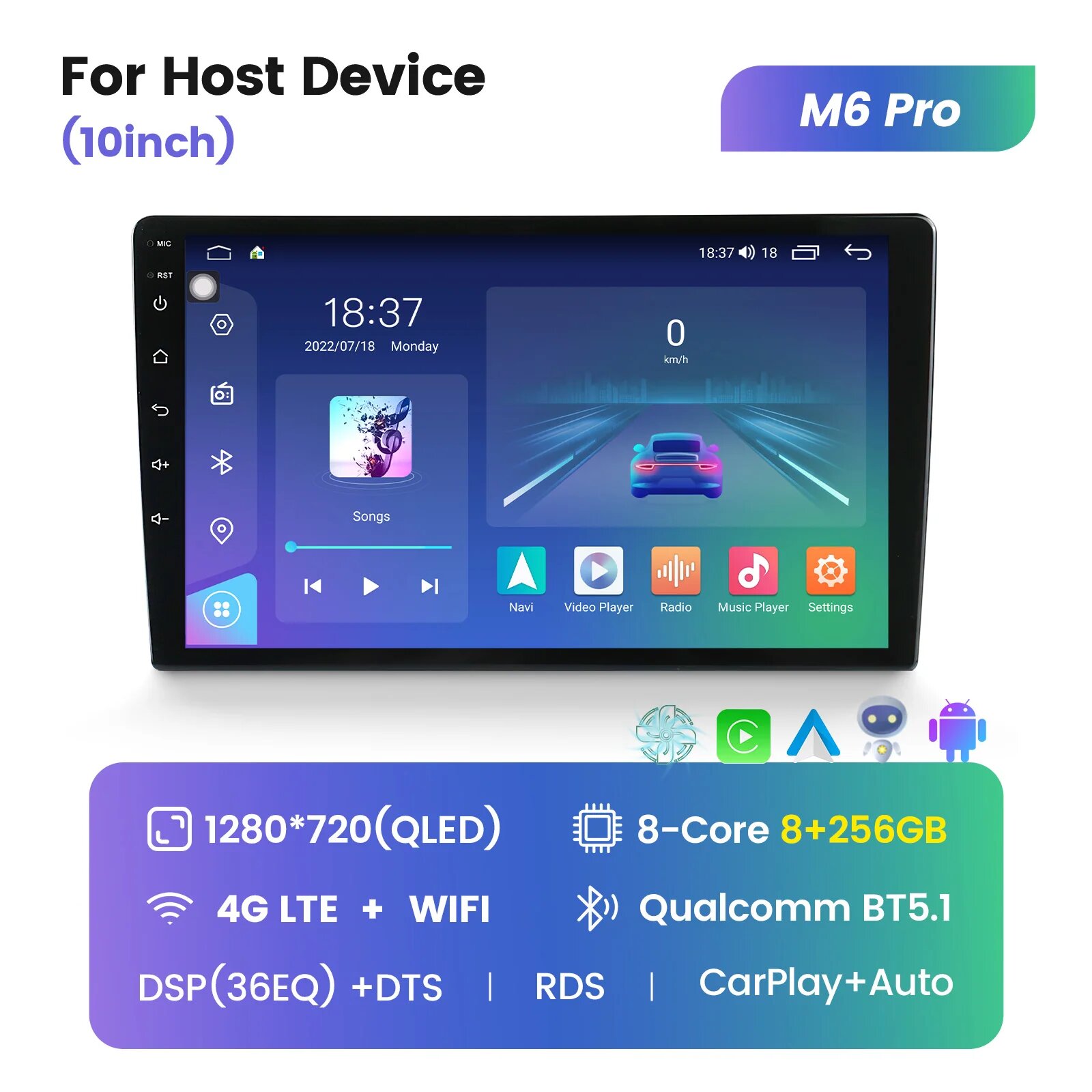 8-ЯДЕР до 8 + 256ГБ 2k QLED + DSP 2DIN автомагнитола 2 DIN DVD GPS Универсальный экран MEKEDE M6 Pro 2K 2000*1200 для Toyota Volkswagen Hyundai Kia Honda Audi Nissan Benz, автомагнитола, мультимедийный плеер M6Pro256-10