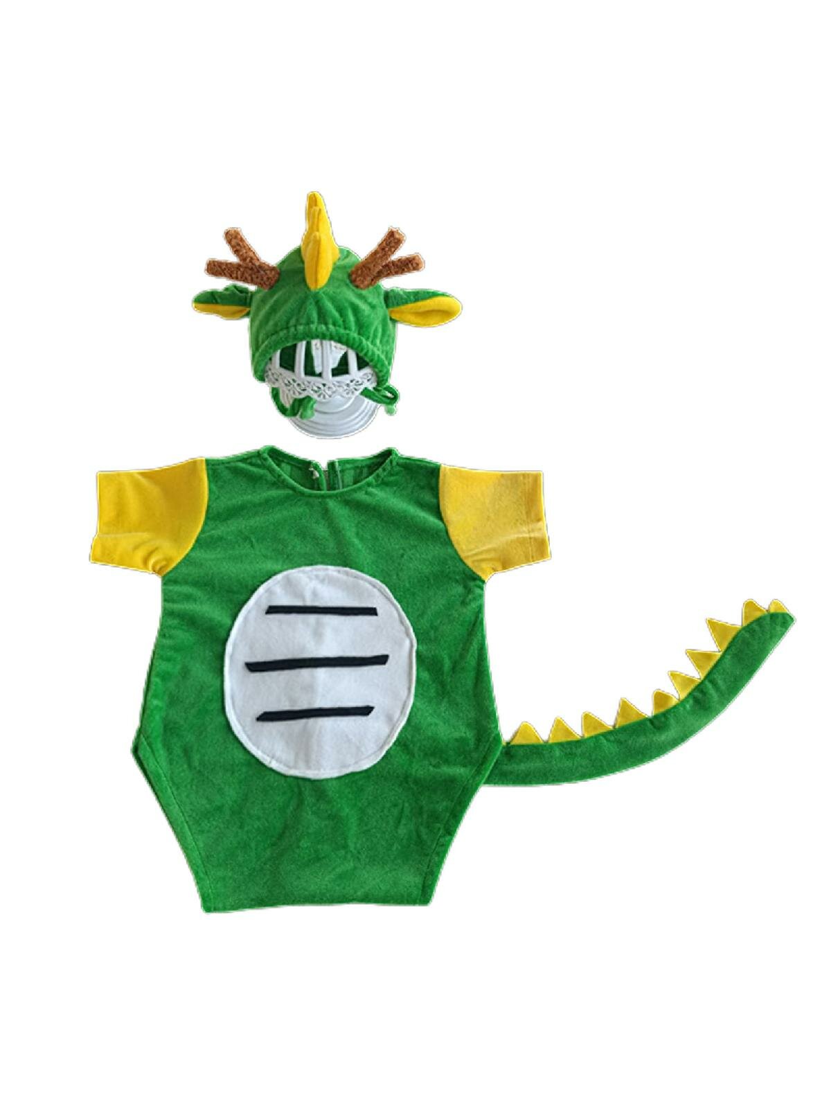 Реквизит для фотосъемки новорожденных, шляпа-капот и аксессуары для фотостудии в костюме Дракона