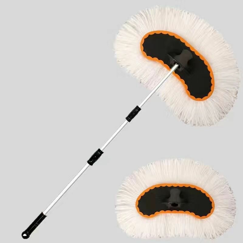 Специальная мойка для больших грузовиков и фургонов, швабра с длинной ручкой, длинный стержень, телескопическая щетка для чистки автомобилей, инструмент для уборки