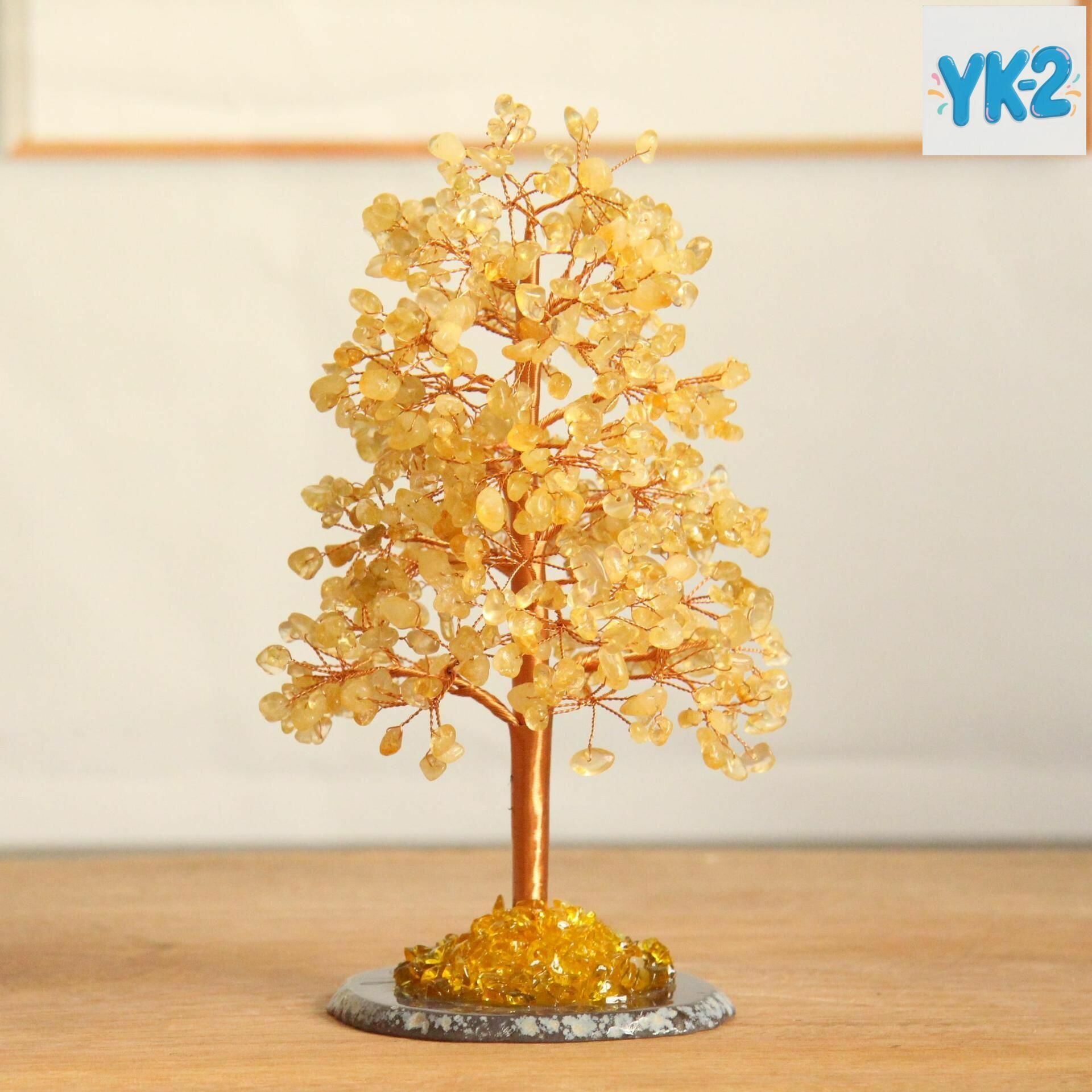 Янтарная фигурка денежного дерева