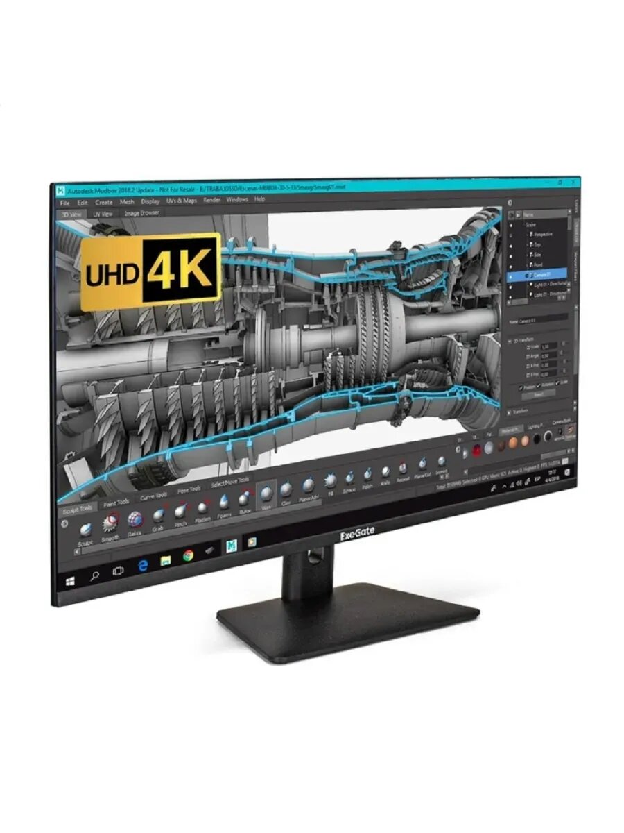 Монитор 31.5"EF3200C SmartView IPS 3840x2160 60Hz 5ms 16:9, 300cd 1000:1