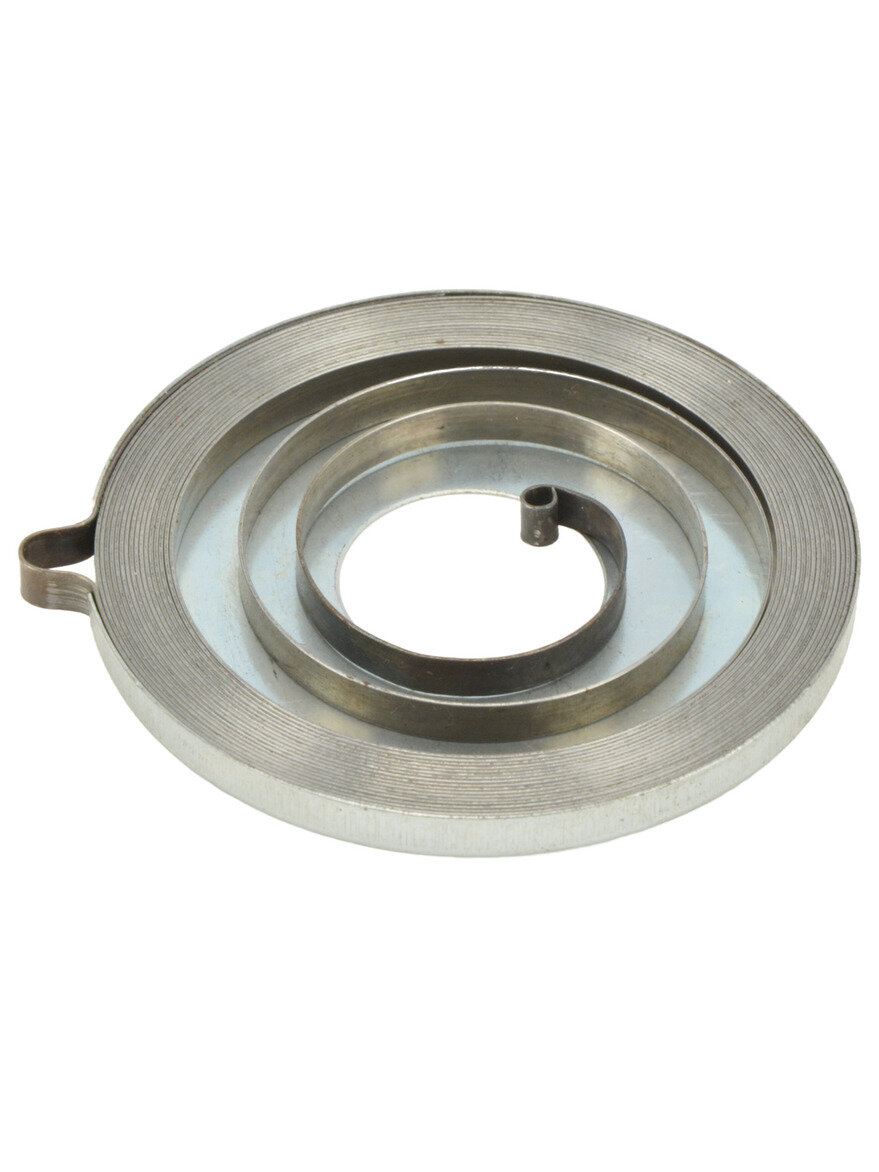 Пружина спиральная возвратная стартера ручного в сборе для триммера (бензокосы) ELITECH Т 12В