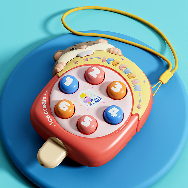 Французские картошки, игра в молоток, совместная подвижная развивающая игрушка для младенцев, ручная игра с кнопкой, оптовая продажа