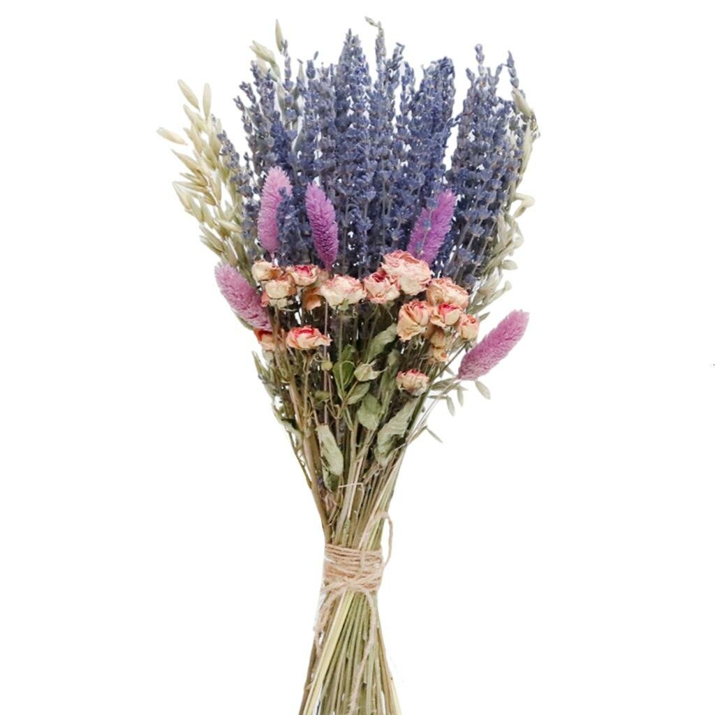 Сушеная лаванда, цветы для свадьбы, лавандовая роза