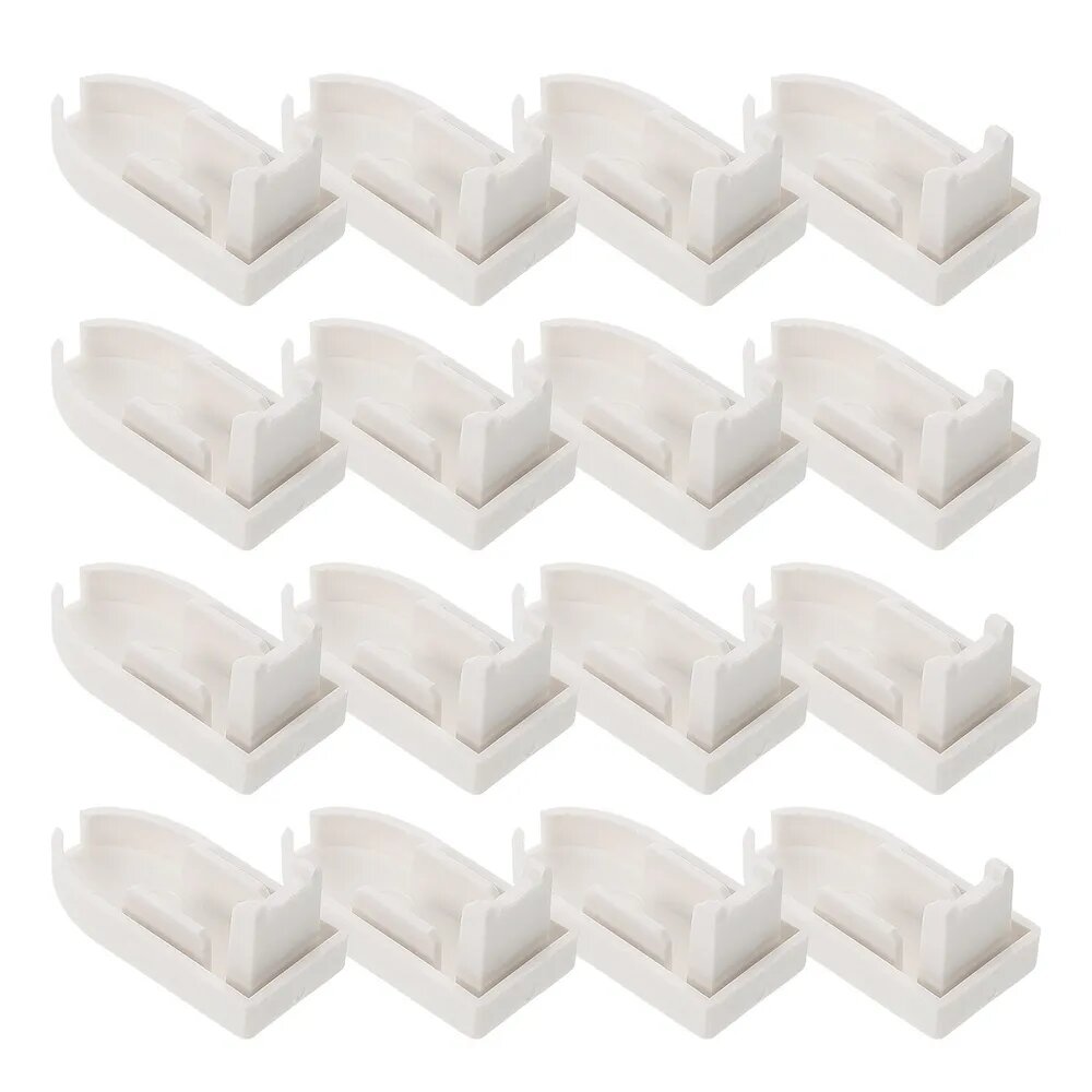 Пластиковые Концевые Заглушки, Совместимые С Рулонными Жалюзи, 20Шт