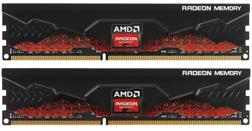 Оперативная память AMD Radeon R5 Entertainment Series [R5S316G1601U2K] 16 ГБ, DDR3, 8 ГБx2 шт, 1600 МГц