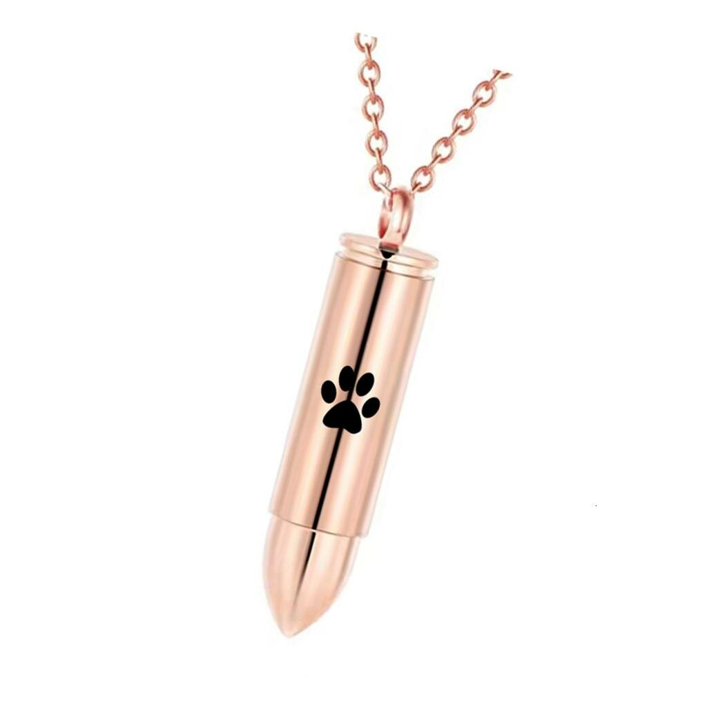 Кремационные кулоны для праха, Розовое золото