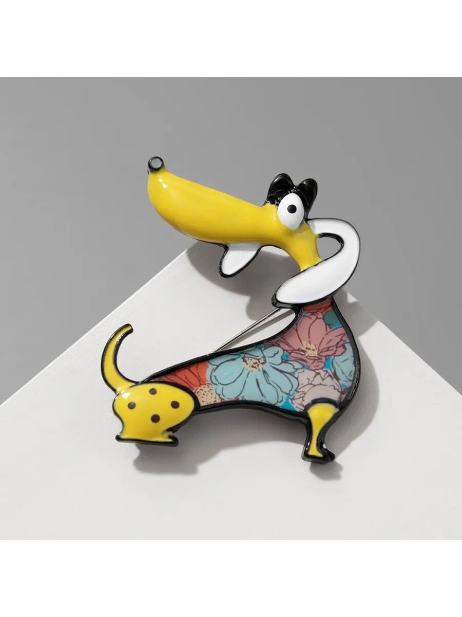 Брошь, эмаль