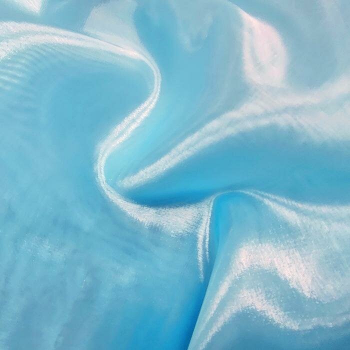 Органза Ice Blue (голубой) 500*140 см