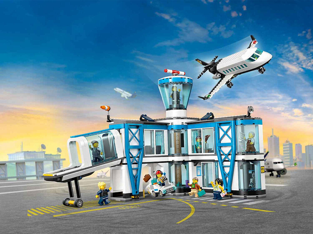 Конструктор LEGO City 60502 Конструктор Аэропорт с самолетом