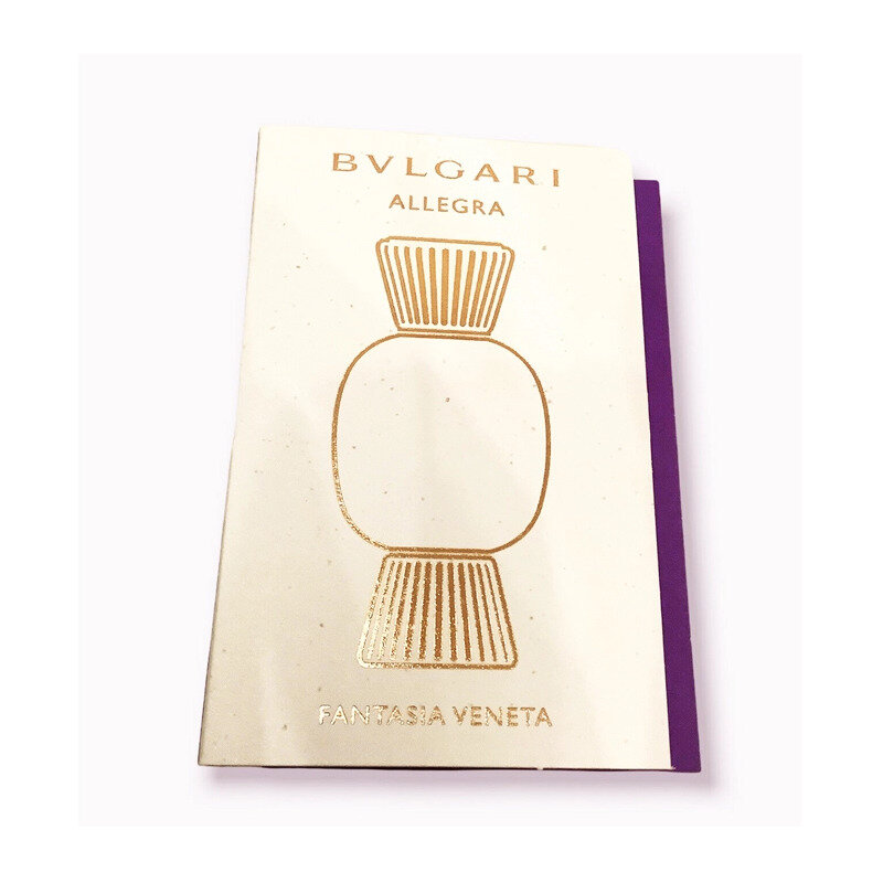Парфюмерная вода Bvlgari Fantasia Veneta миниатюра 1.5 мл / Пробник духов Булгари Фантазия Венета