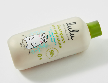 LULU Экстракт для купания малышей с маслами пихты и чабреца 300 мл