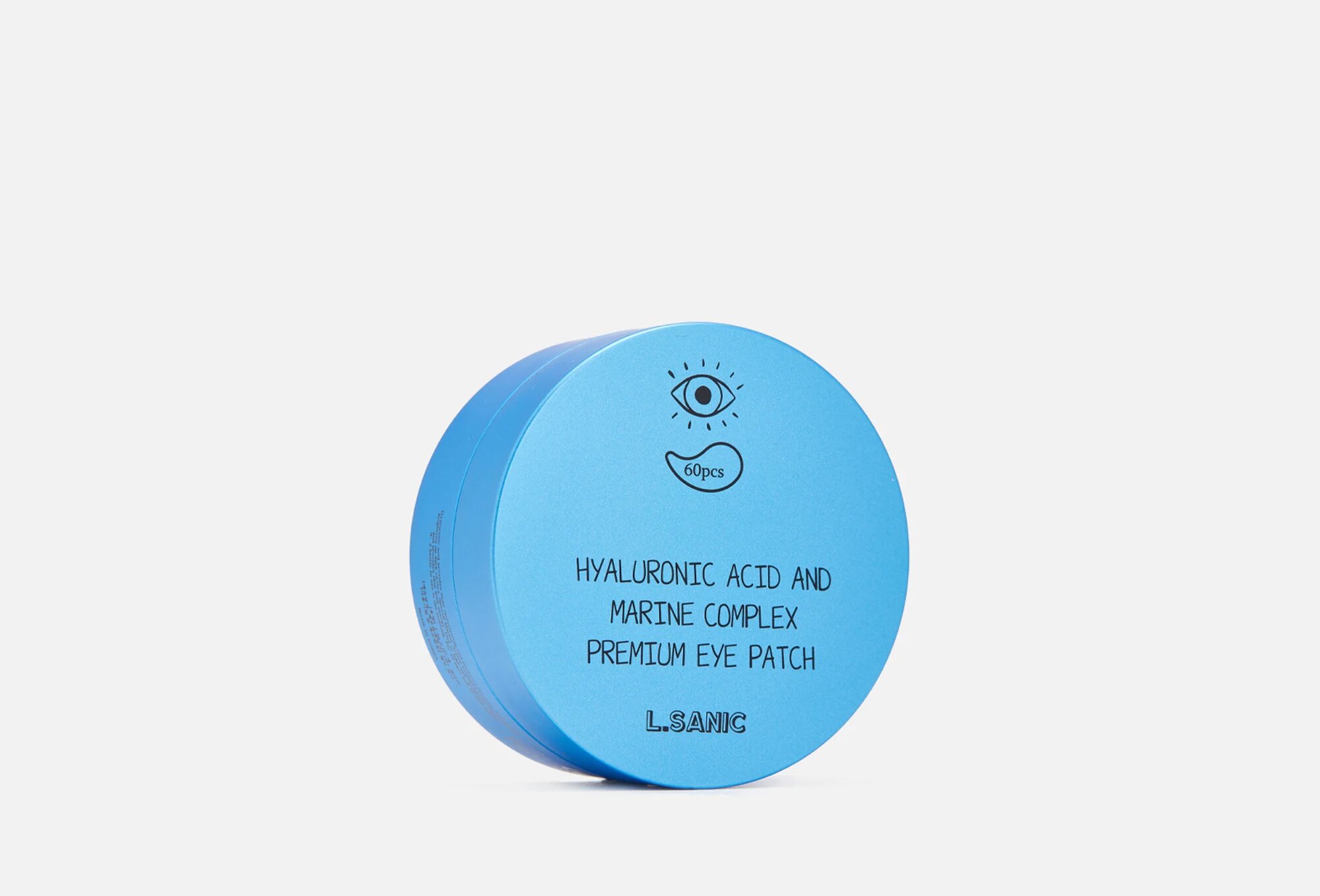 Патчи L.SANIC Premium Eye Patch Hyaluronic Acid, для области глаз, с морской водорослью, 60шт