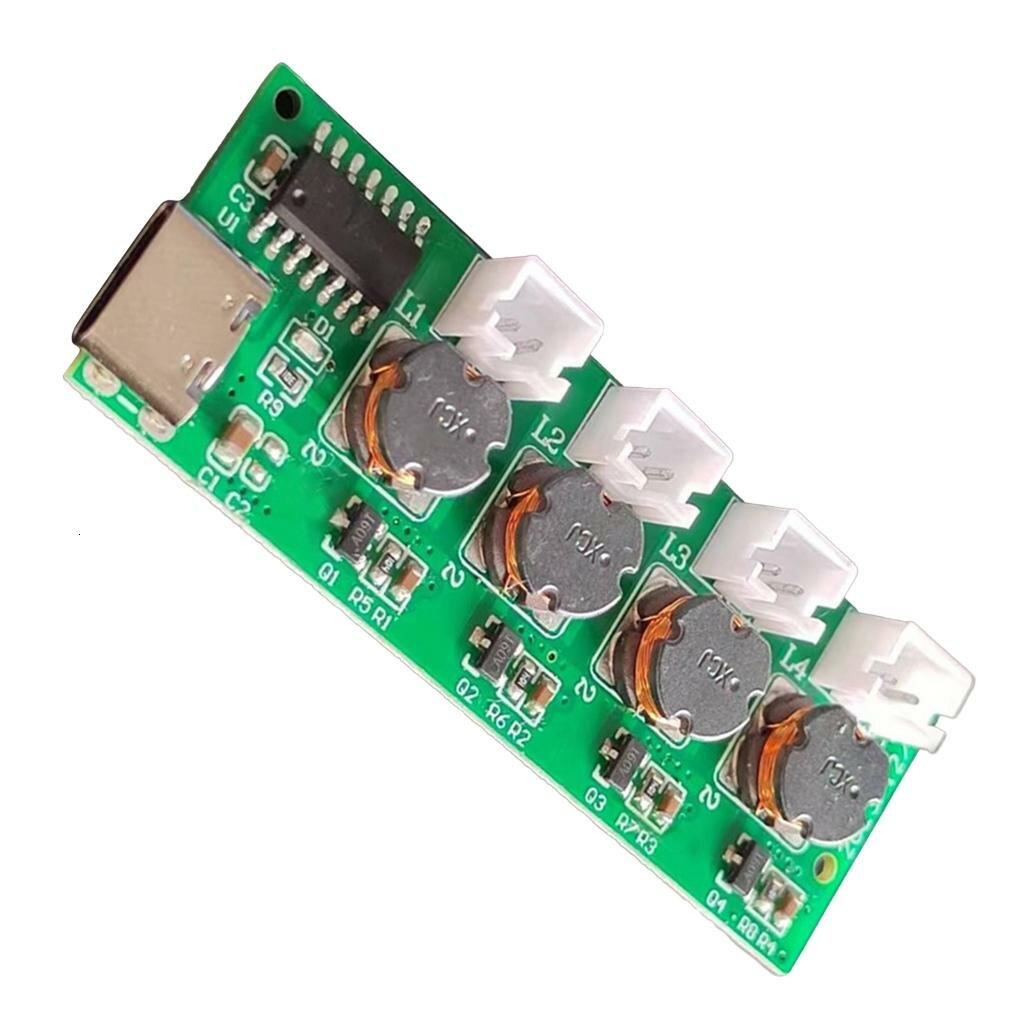 Контроллер увлажнителя с четырьмя насадками, одиночный модуль