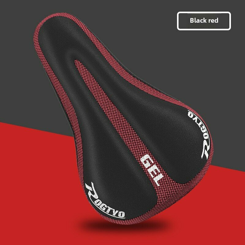 Чехол Седла Велосипеда: Толстая Силиконовая Подушка Для Комфорта - Универсальная Совместимость С Горными И Шоссейными Велосипедами, Надежная Фиксация Ремнем Для Активной Езды