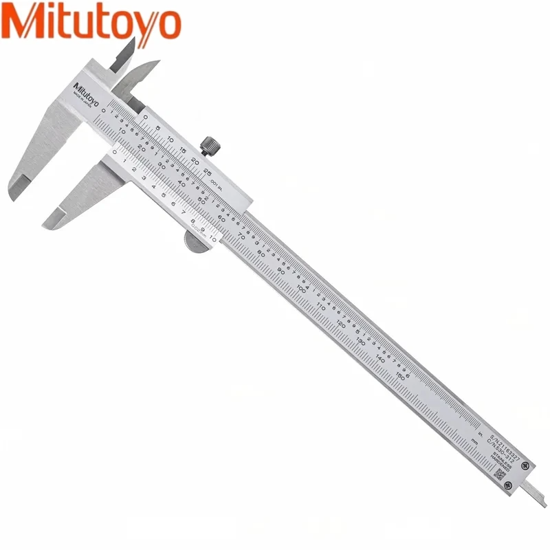 Микрометр нониусный 0-150мм Mitutoyo (Япония) рейка с нониусом 530-312 Точность измерения 0.02mm