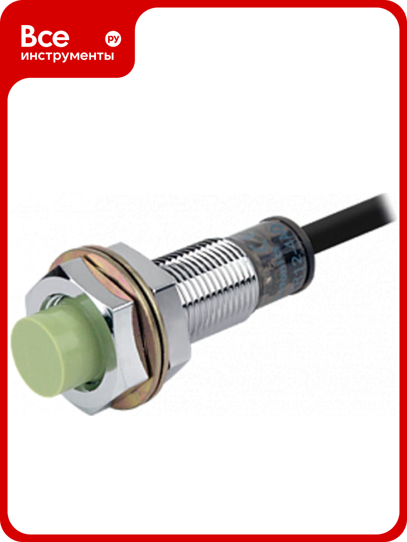 Индуктивный датчик Autonics PR12-4AO A1600000080R цилиндрический корпус, защита IP67, соединение M12, вывод