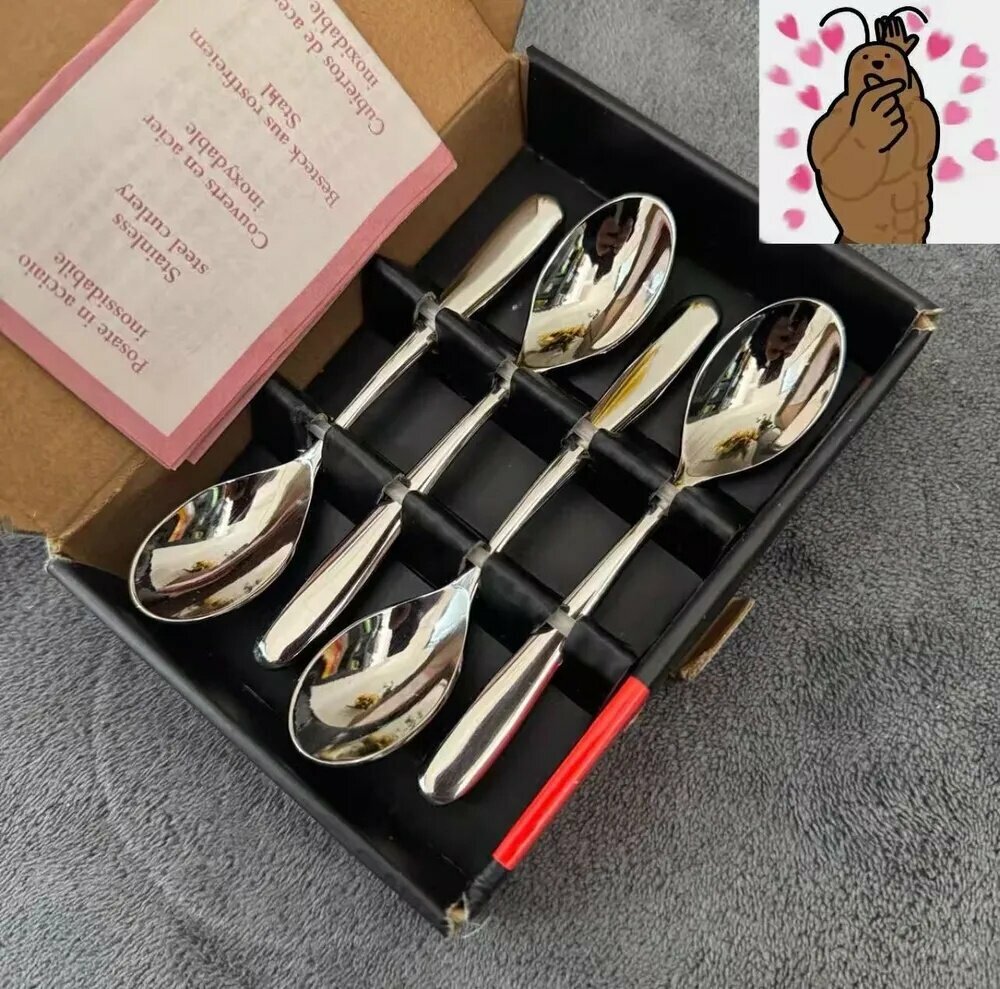 Ложка столовая alessi 1 предм. серебристый