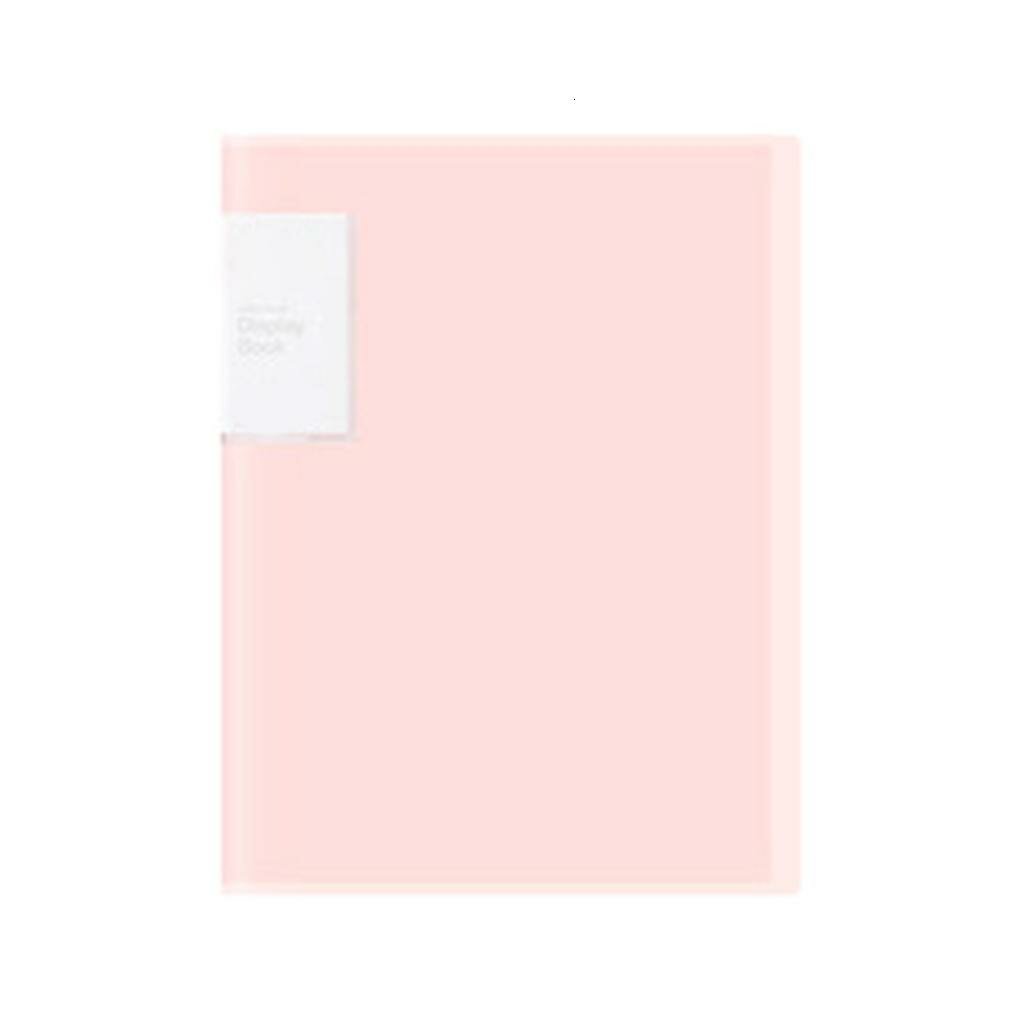 Офисный файл-хранилище с карманами, Розовый - 60 страниц