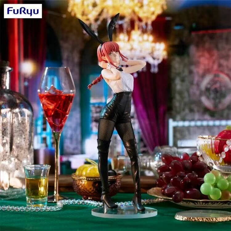 FURYU Бензопила FuRyu Человек Макима Черный кролик 30 см