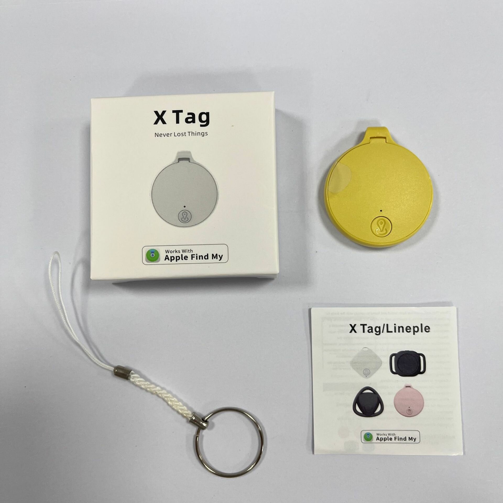 FindMy Airtag Совместим с Apple Устройство против потери Bluetooth Трекер для домашних животных Умный локатор против потери