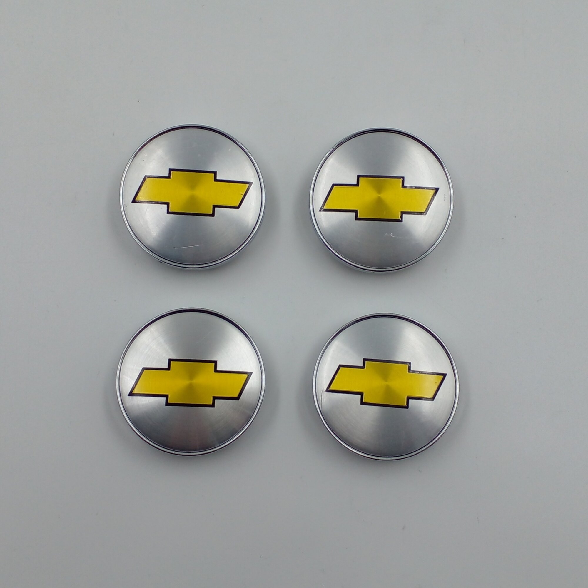 Колпачки заглушки на литые диски с эмблемой 60 мм 4 шт