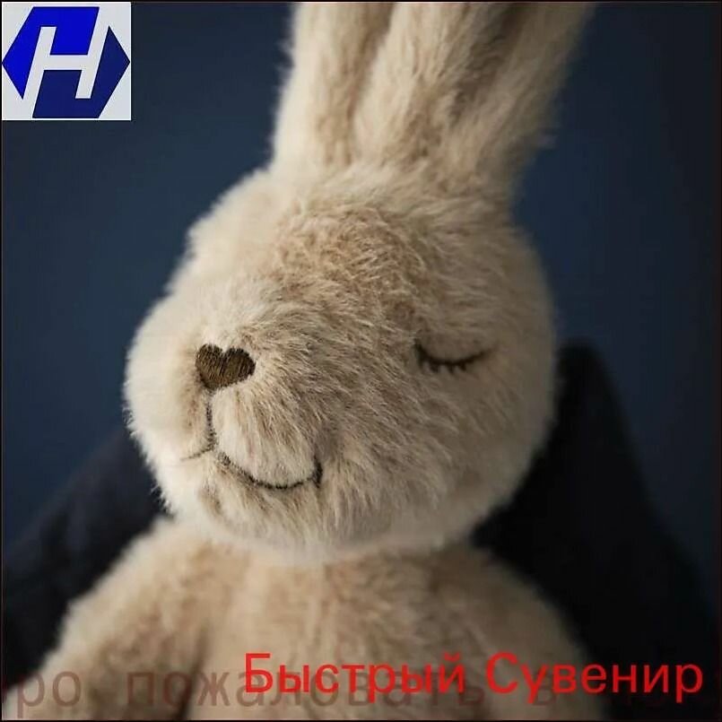 Плюшевые игрушки Кролик , дизайнерская серия кукол, куклы из искусственного соболя верблюжьего цвета