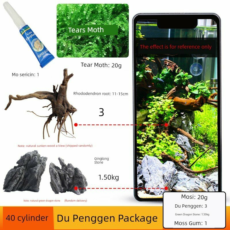 Белый дрифтвуд для аквариума, комплект для 40 см, естественная форма для среды обитания рыб и солнечных ванн для черепах