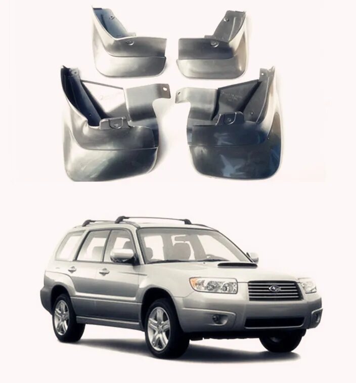 Новые Брызговики, брызговики для 2003-2008 Subaru Forester SUV, передние и задние брызговики