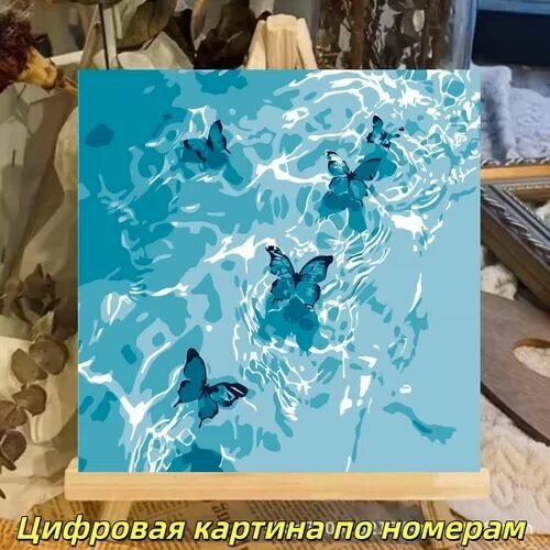 Детская и маленькая картина по номерам на холсте с тематикой природы для девочек 20 х 20