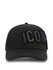 Шапка DSQUARED2 ICONique для мальчиков, размер OneSize, black/black